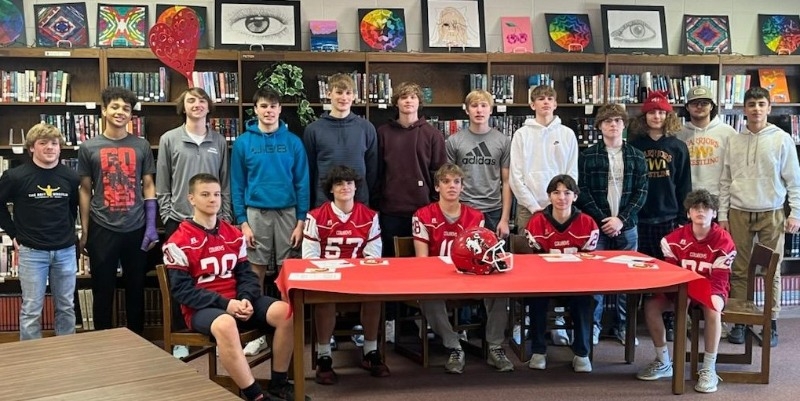 Sidney Community School District - Freshman Football Signing Day