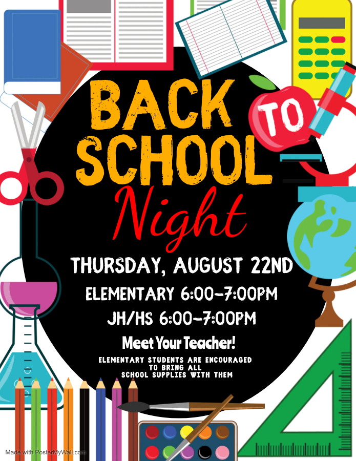 Sidney Community School District - 24-25 Back to School Night