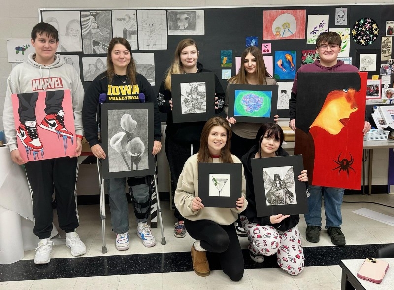 Sidney Community School District - Fall Celebrating Art Contest Winners